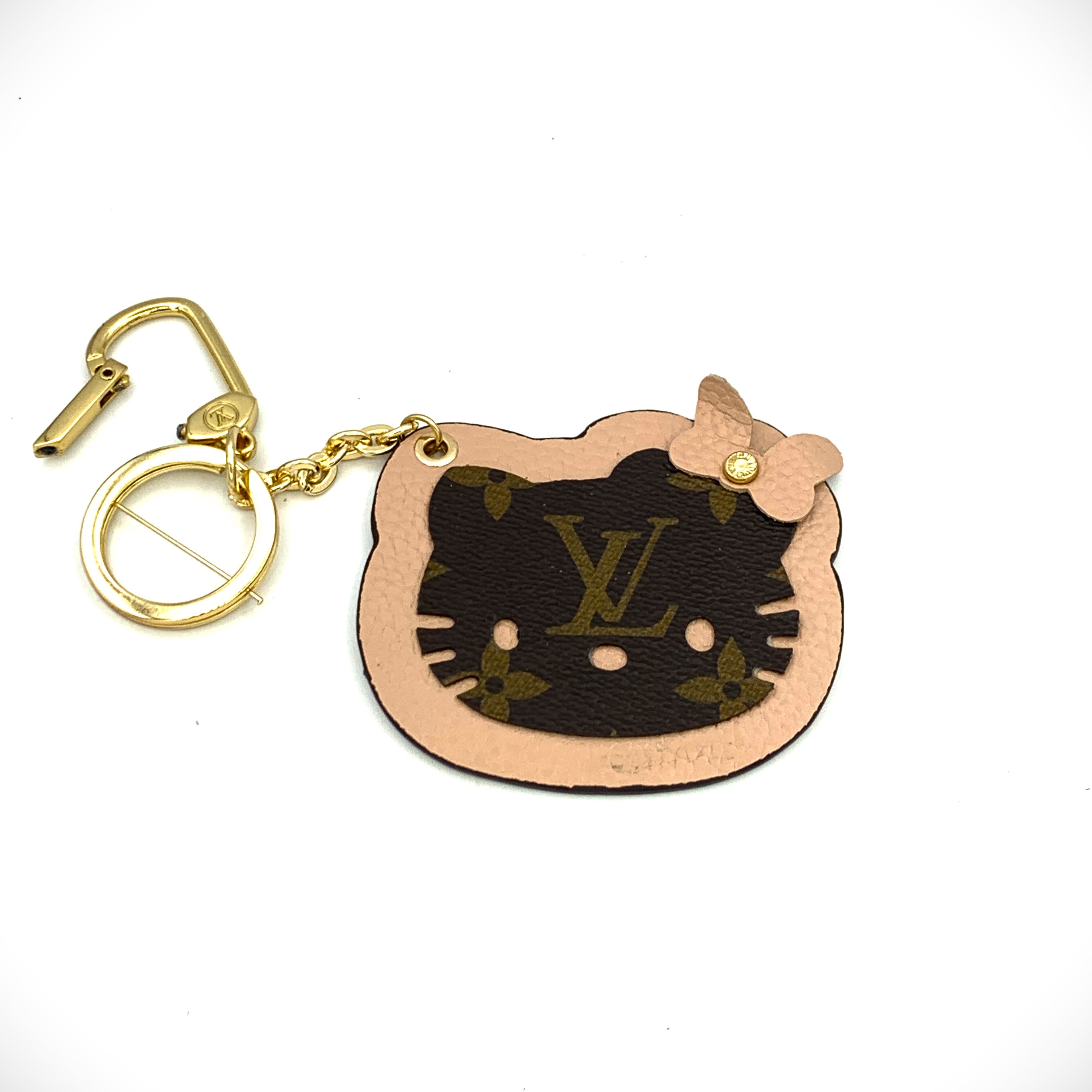 HELLO Monogram Keychain