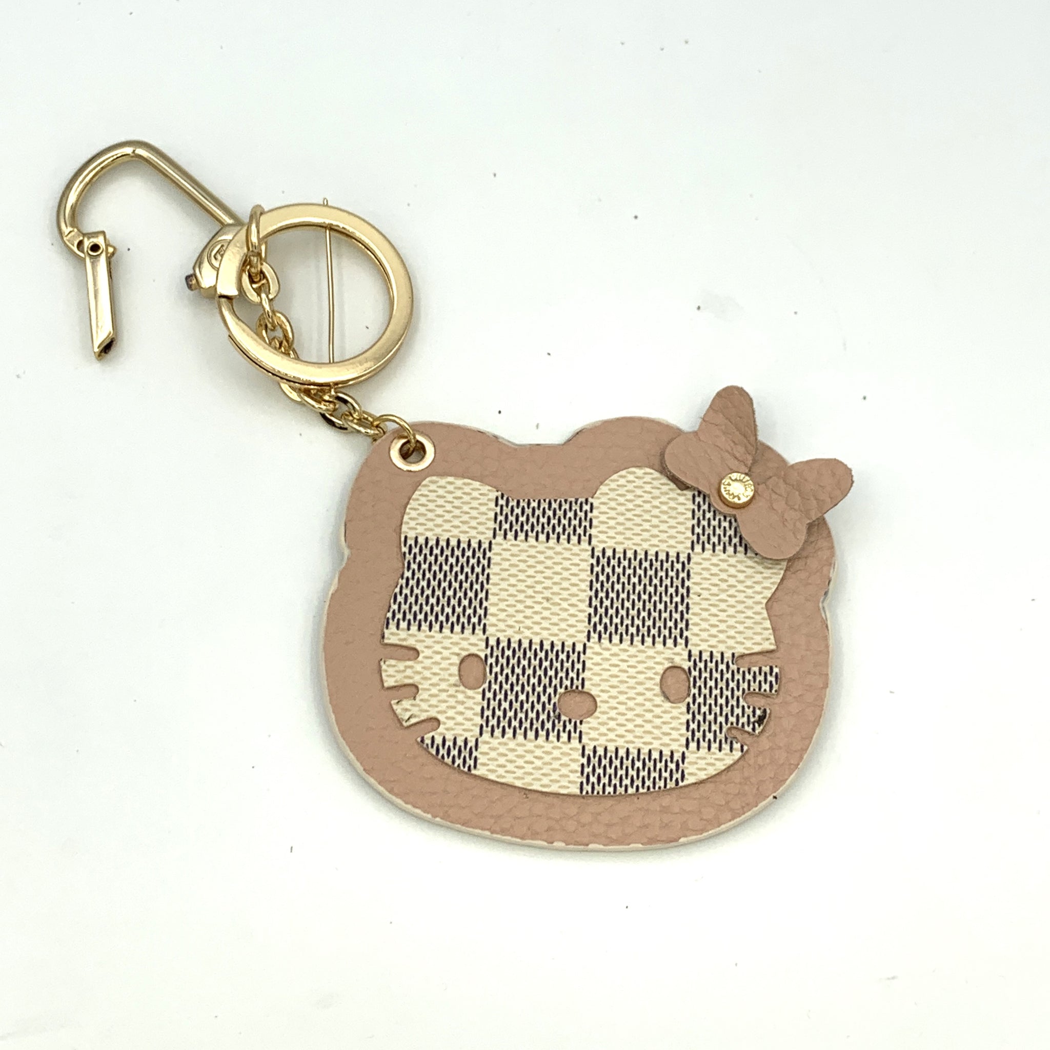 HELLO Monogram Keychain