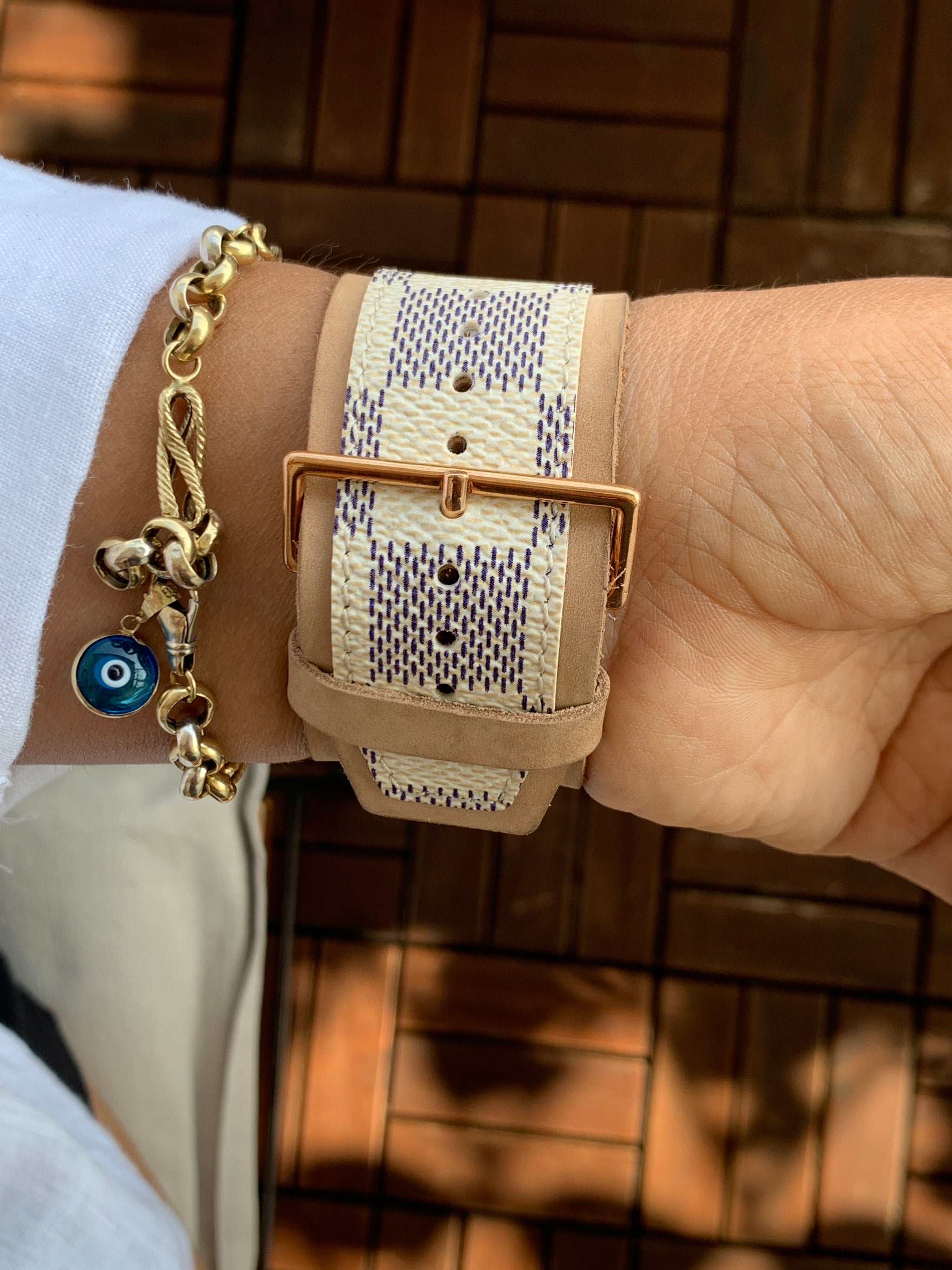 Special Edition Recycled Authentic AZUR Watch Strap