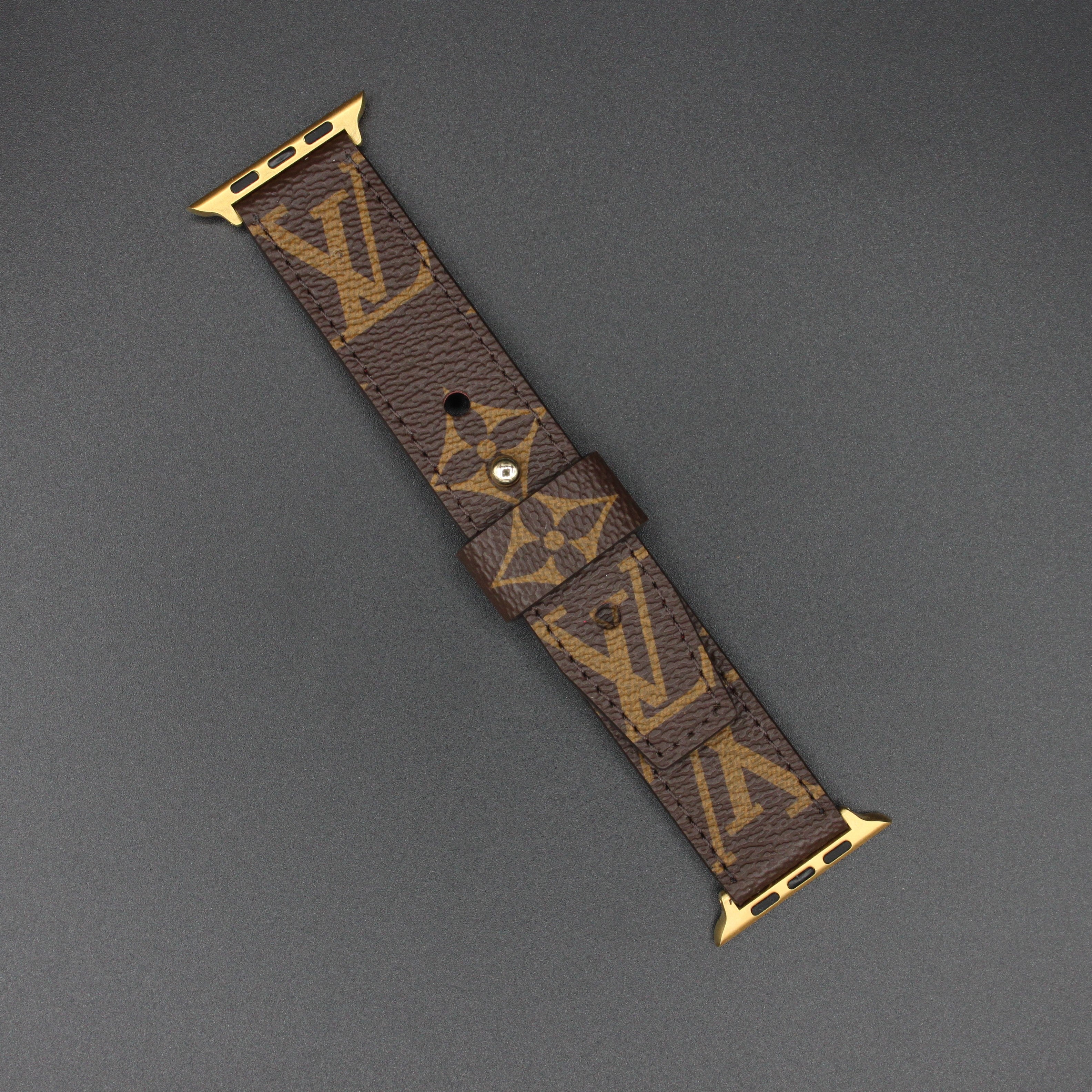 Authentic Watch Strap , Classic Monogram needle closure Strap